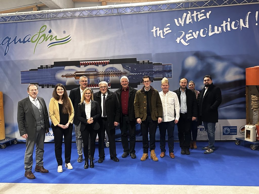 Besuch des Landrats - H.Preiss International